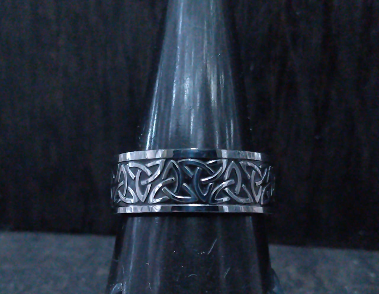 Stainless Steel Celtic Ring – Viking Boer