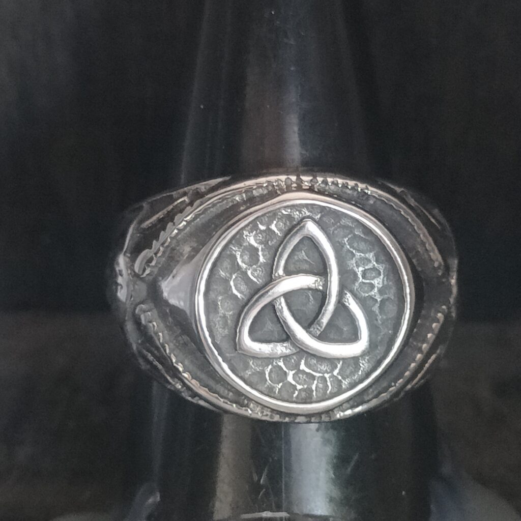 Stainless Steel Trinity Ring - Viking Boer